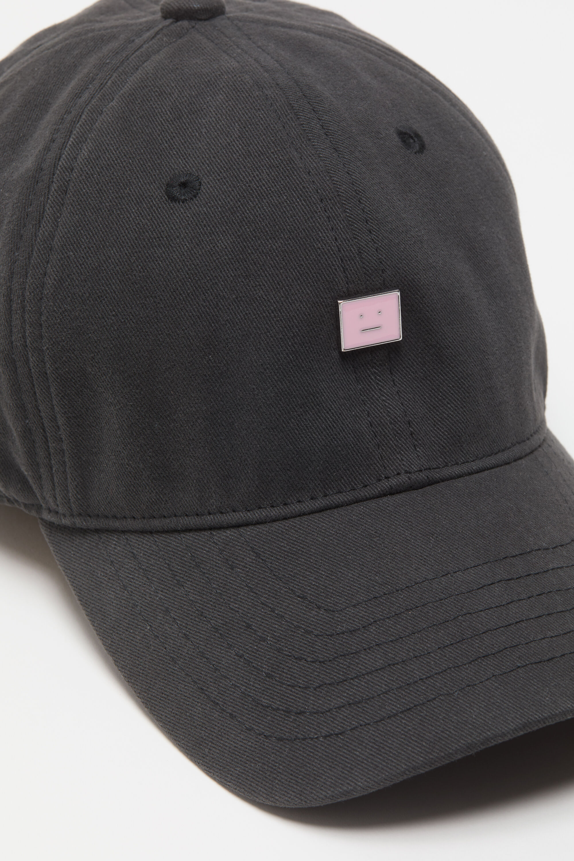 Acne Studios - Face stud cap - Black