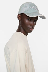 Acne Studios - Embroidered logo cap - Fog grey