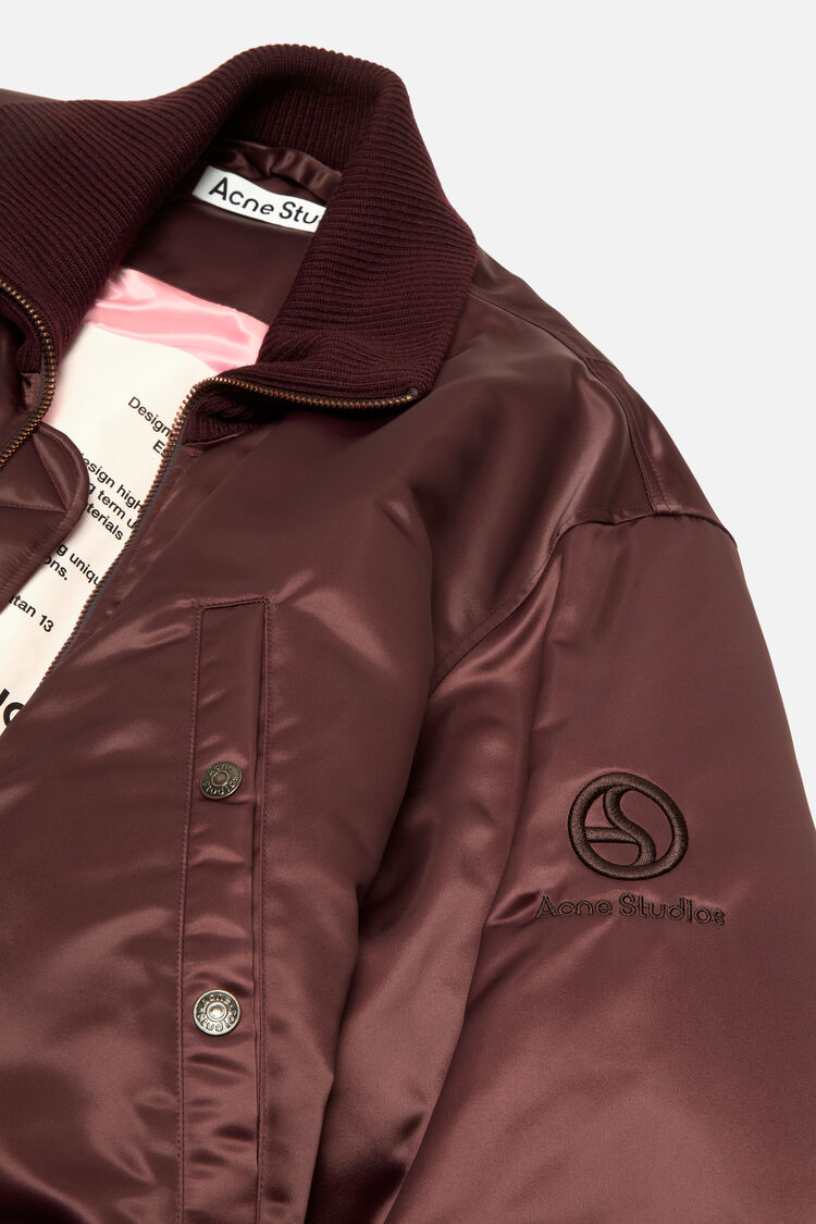 Acne Studios - Technical bomber jacket - Burgundy