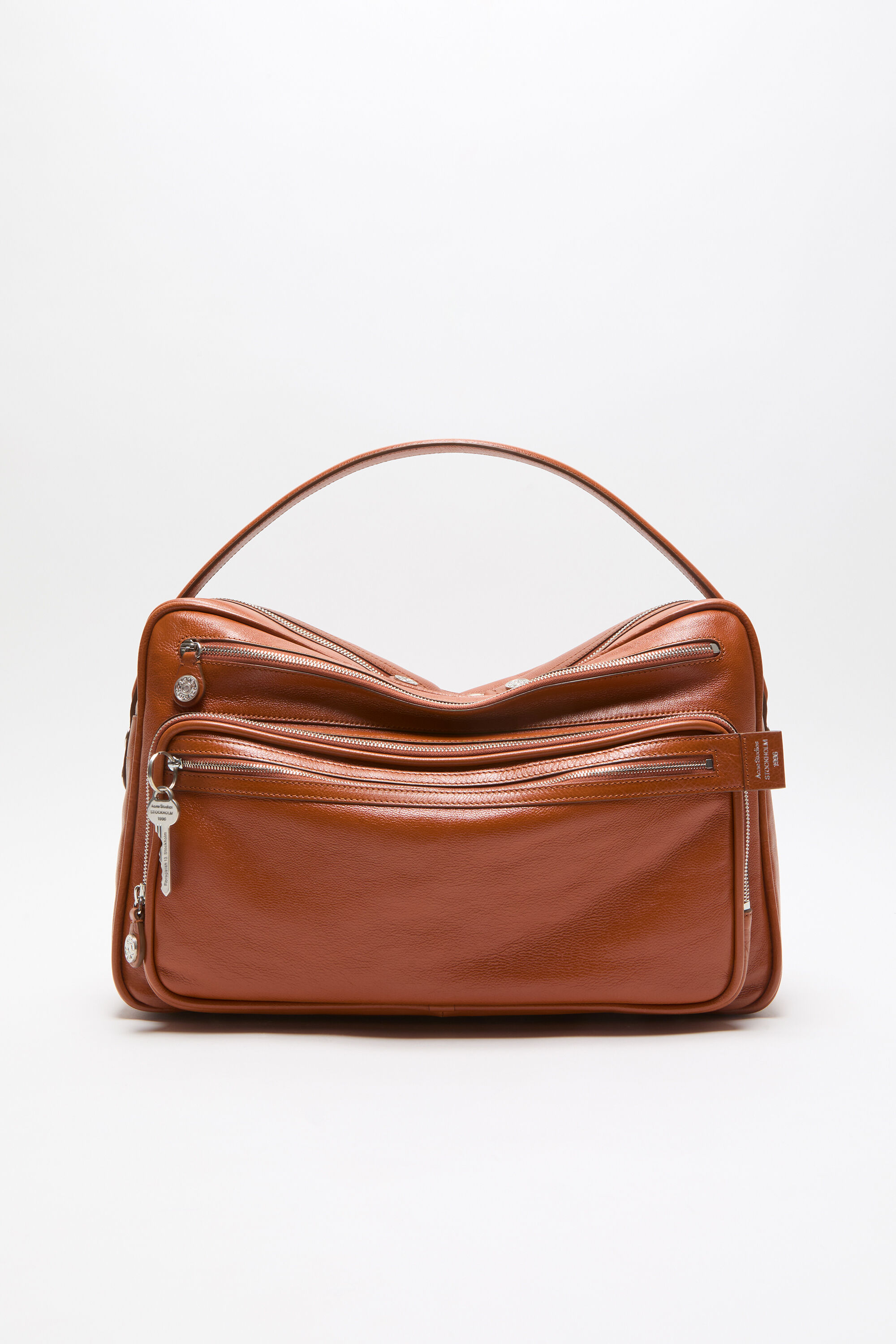 Acne Studios - Camero Camera shoulder bag - Cognac brown