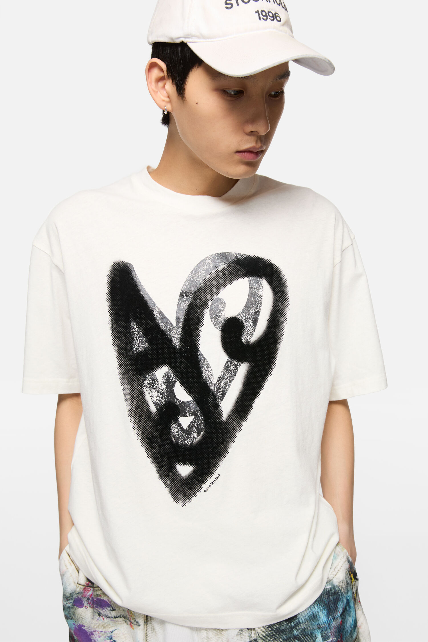 Acne Studios - Printed t-shirt - Optic White