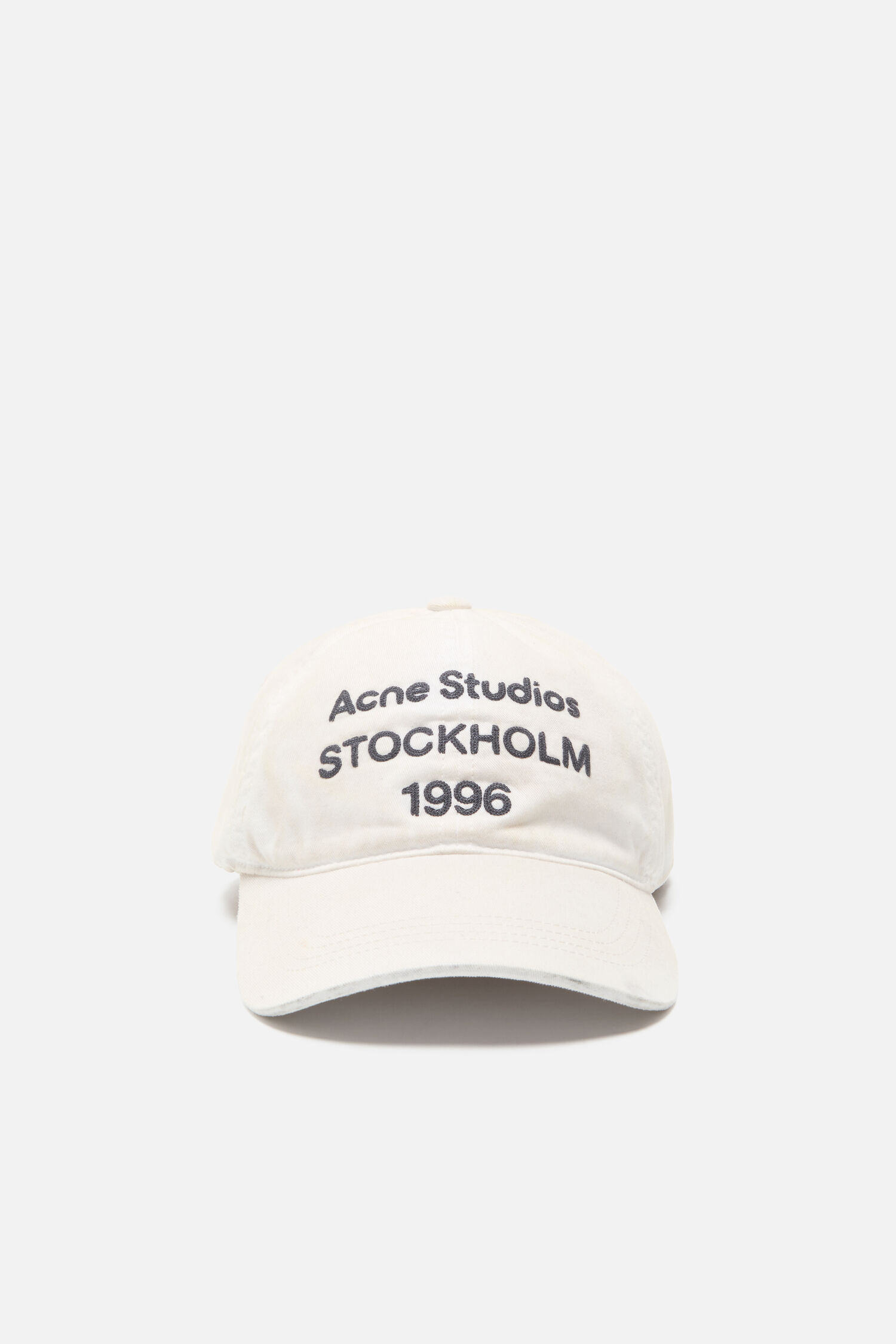 Acne Studios - Logo cap - Dusty white