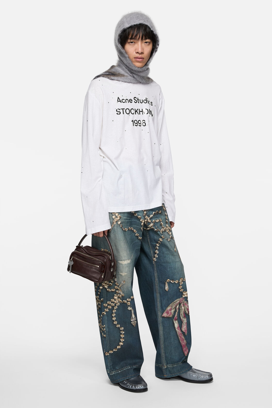 Acne Studios - Logo t-shirt - Optic White