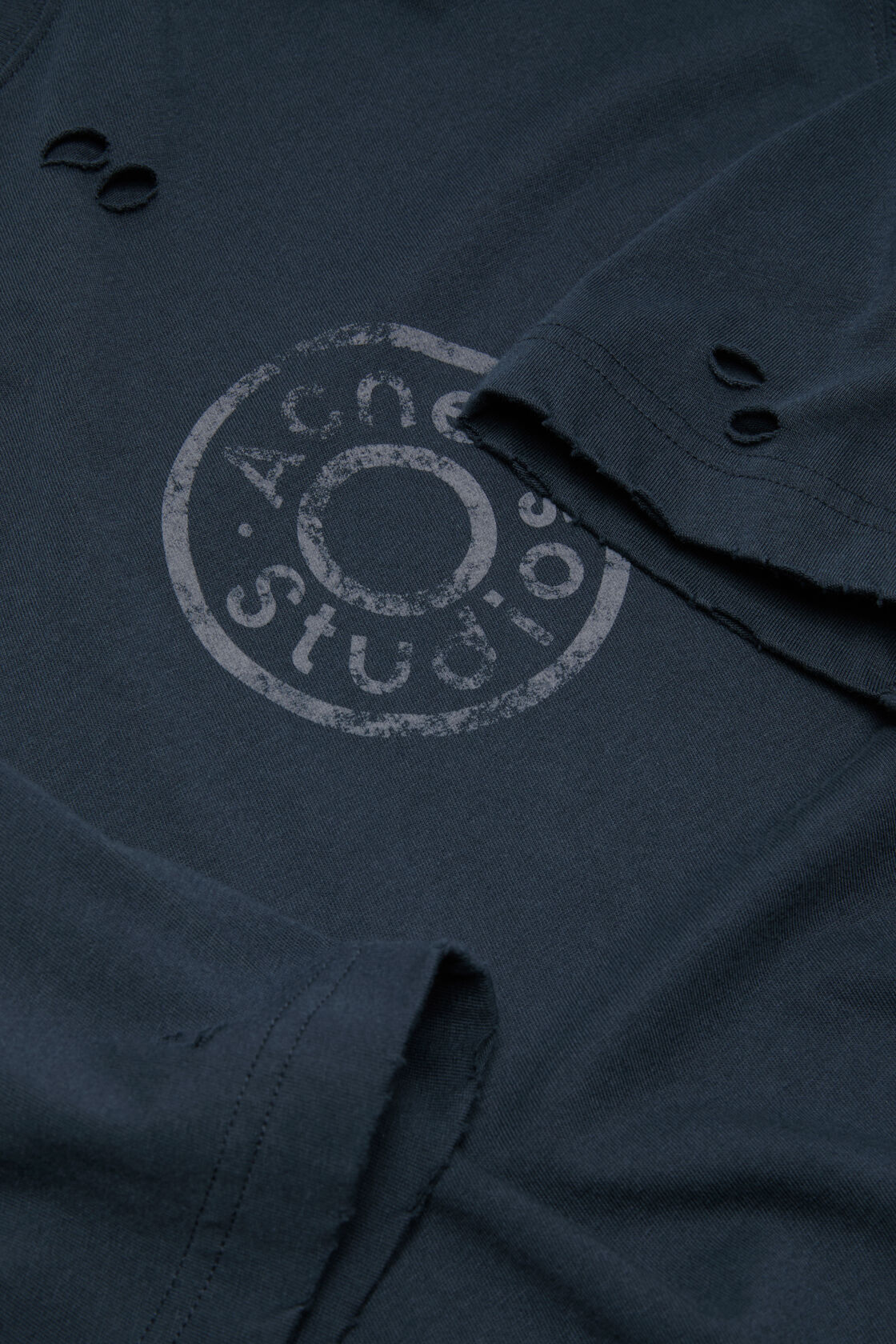 Acne Studios - Logo t-shirt - Dark navy