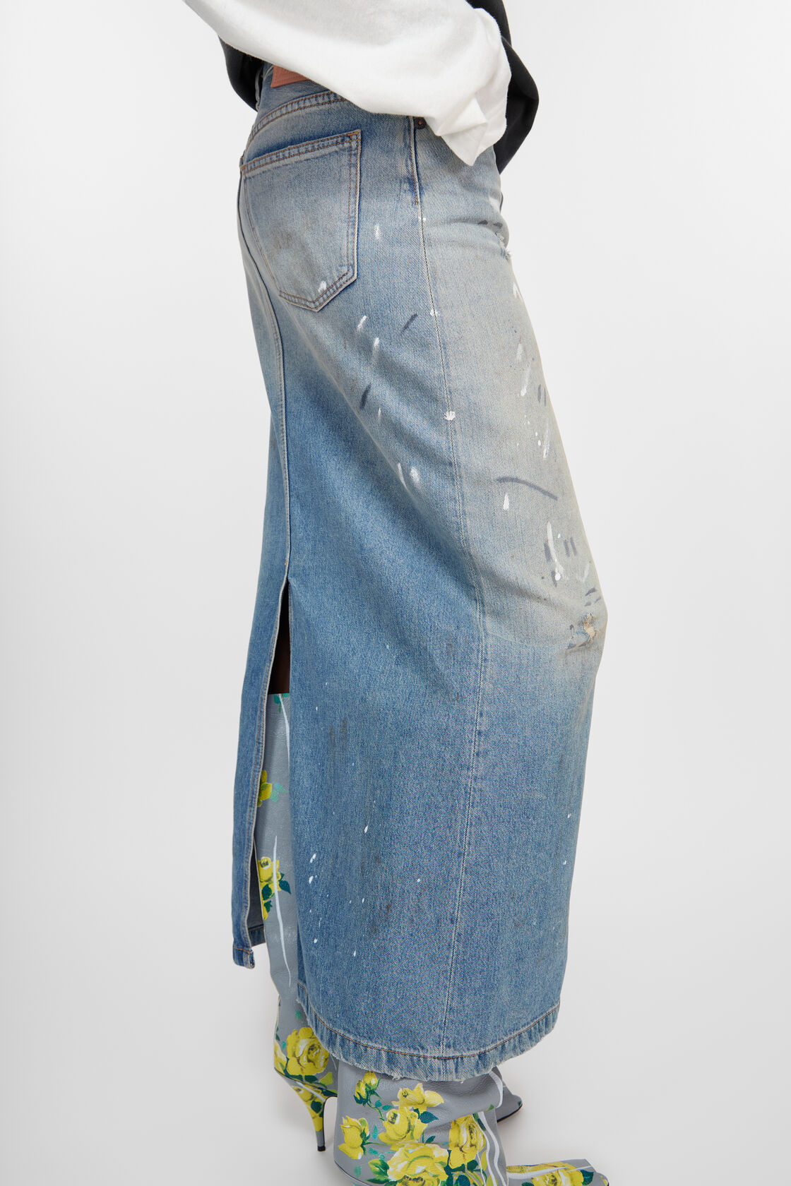 Acne Studios - Denim skirt - Light blue