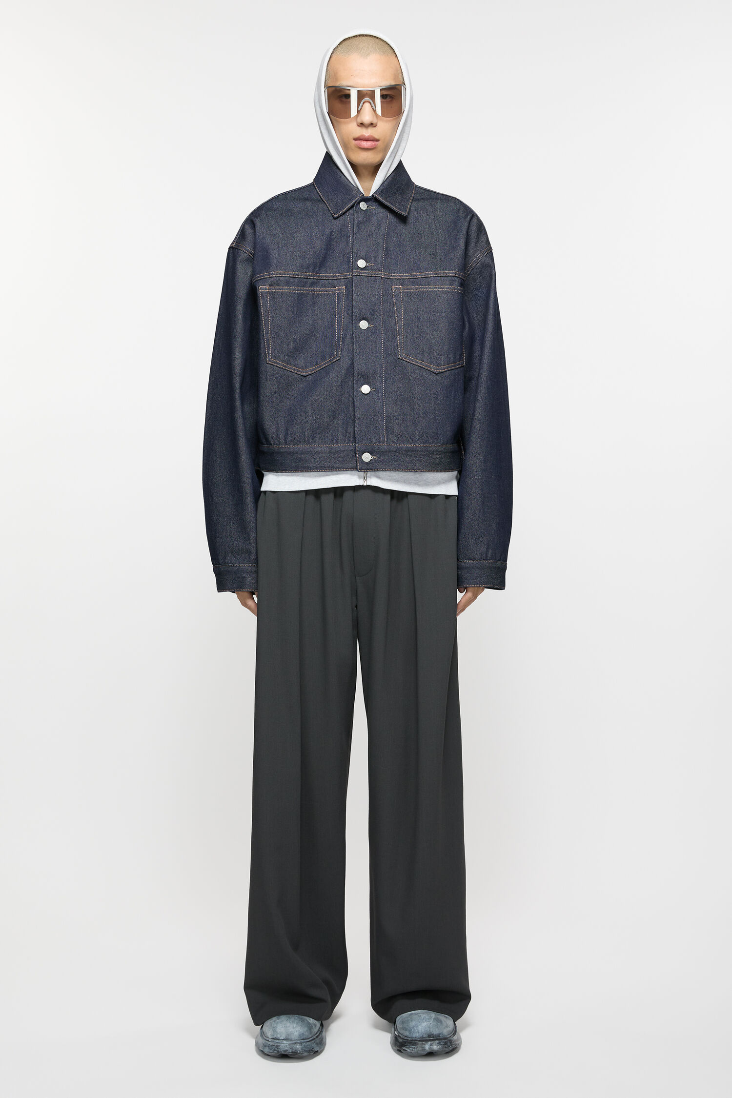 Acne Studios - Denim jacket - Boxy fit - Indigo blue