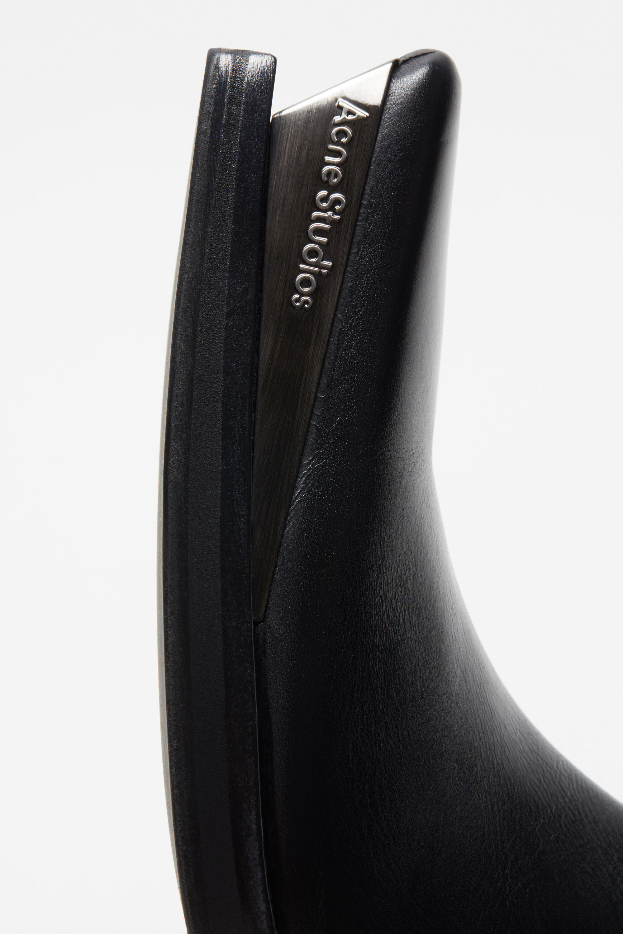 Acne Studios - Leather ankle boots - Black