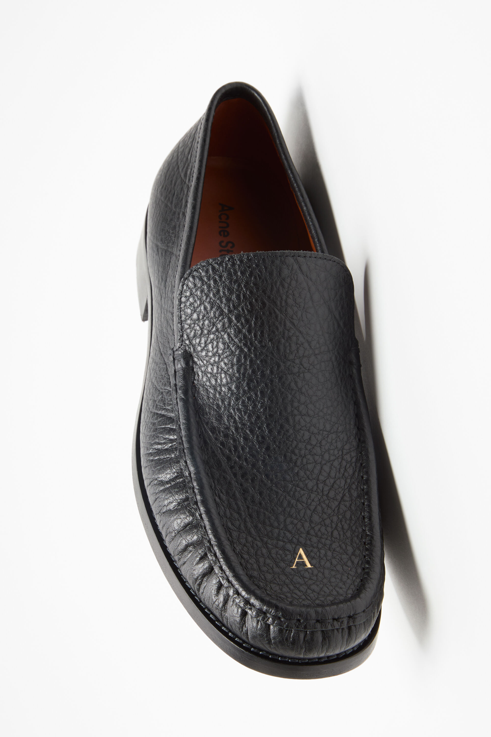 Acne Studios - Leather loafers - Black