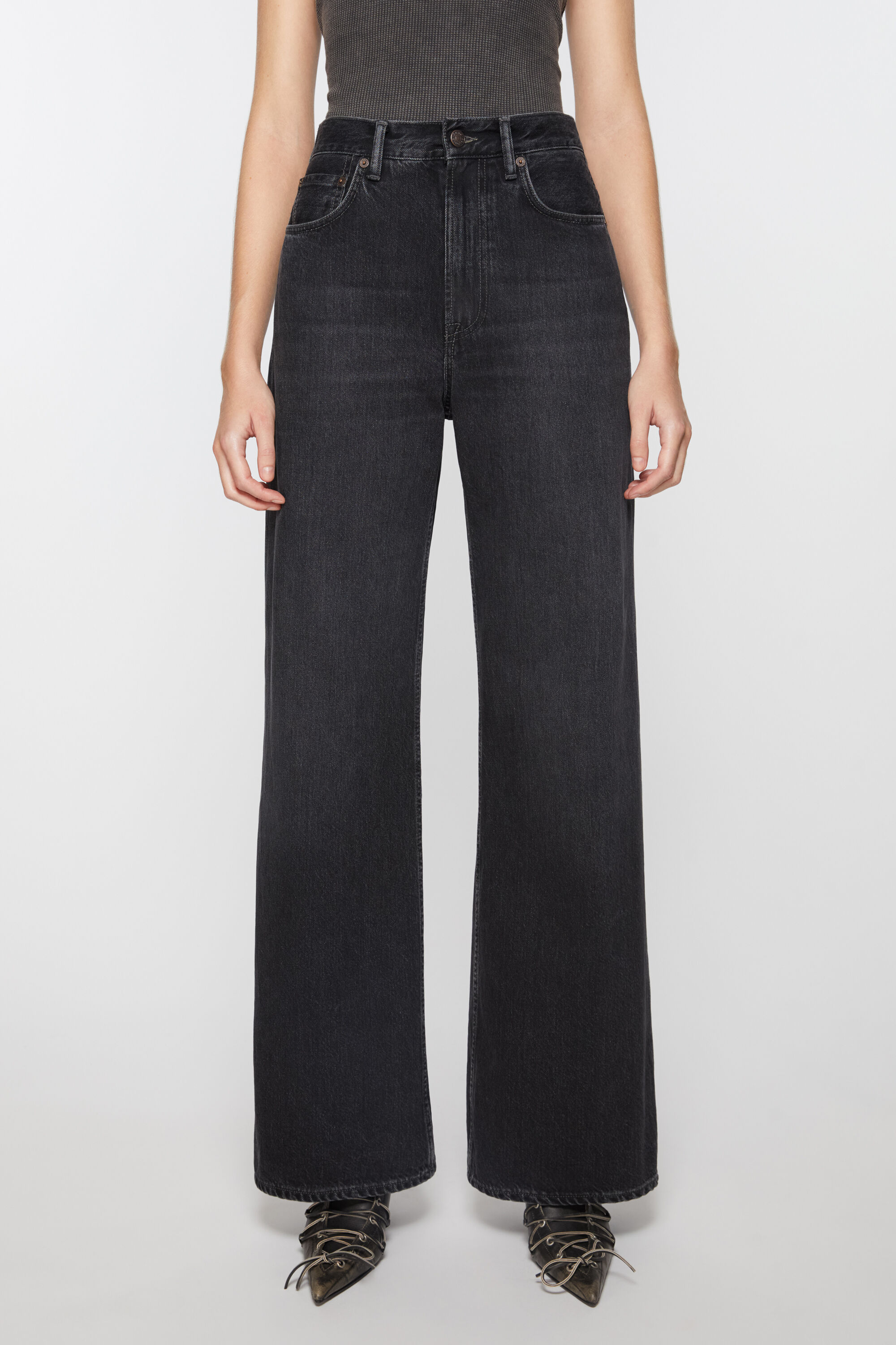Acne Studios - Regular fit jeans - 2022F - Black