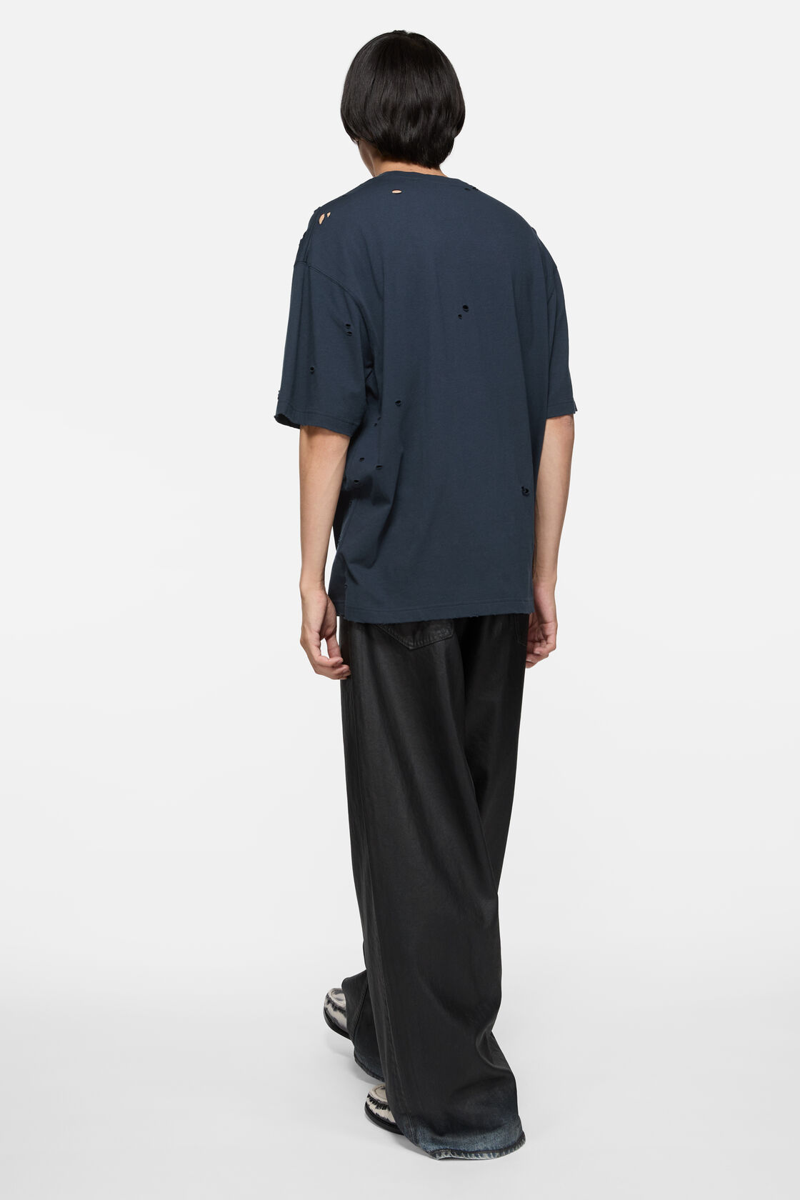 Acne Studios - Logo t-shirt - Dark navy