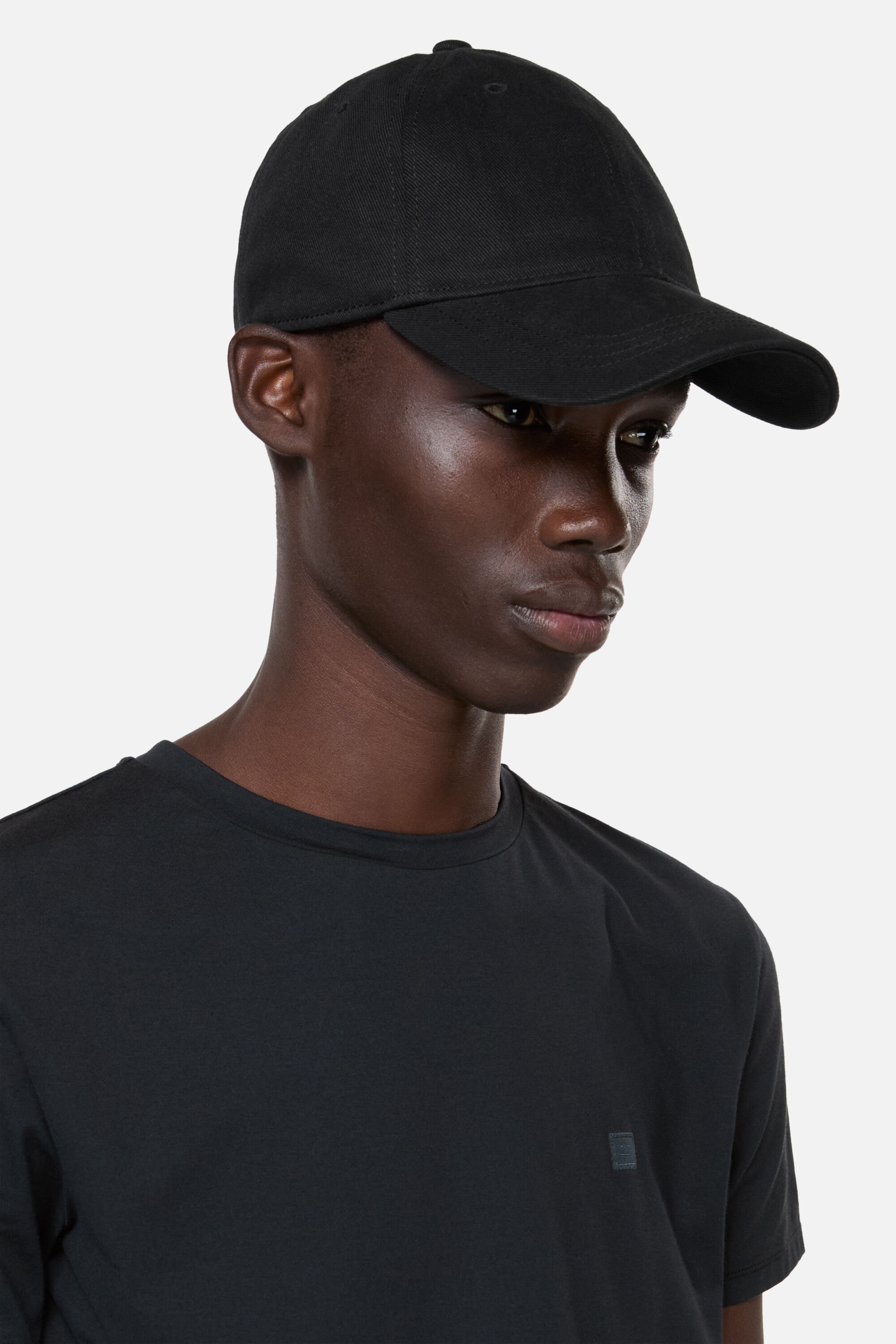 Acne Studios - Twill logo cap - Black