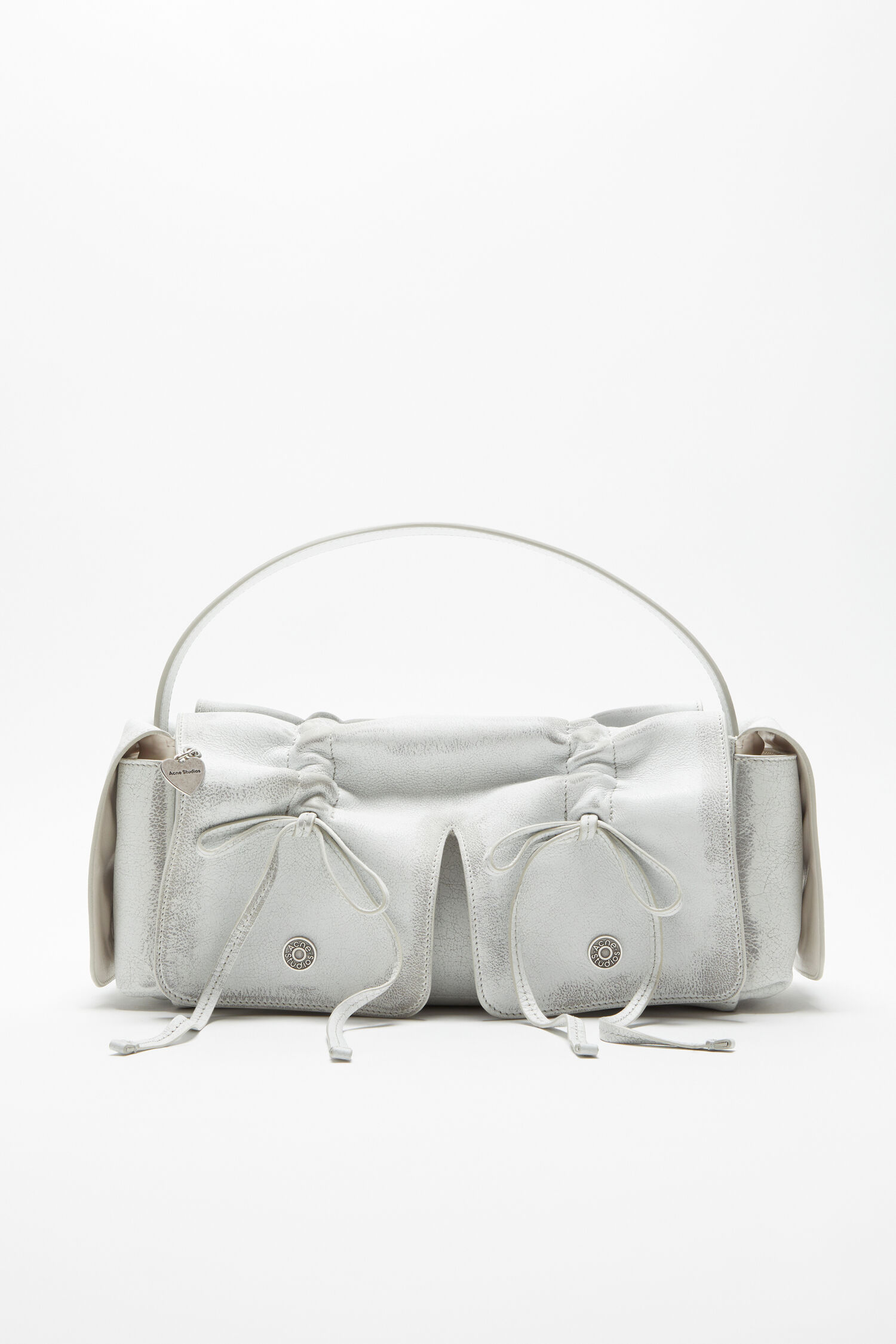 Acne Studios - Multipocket shoulder bag - White/grey