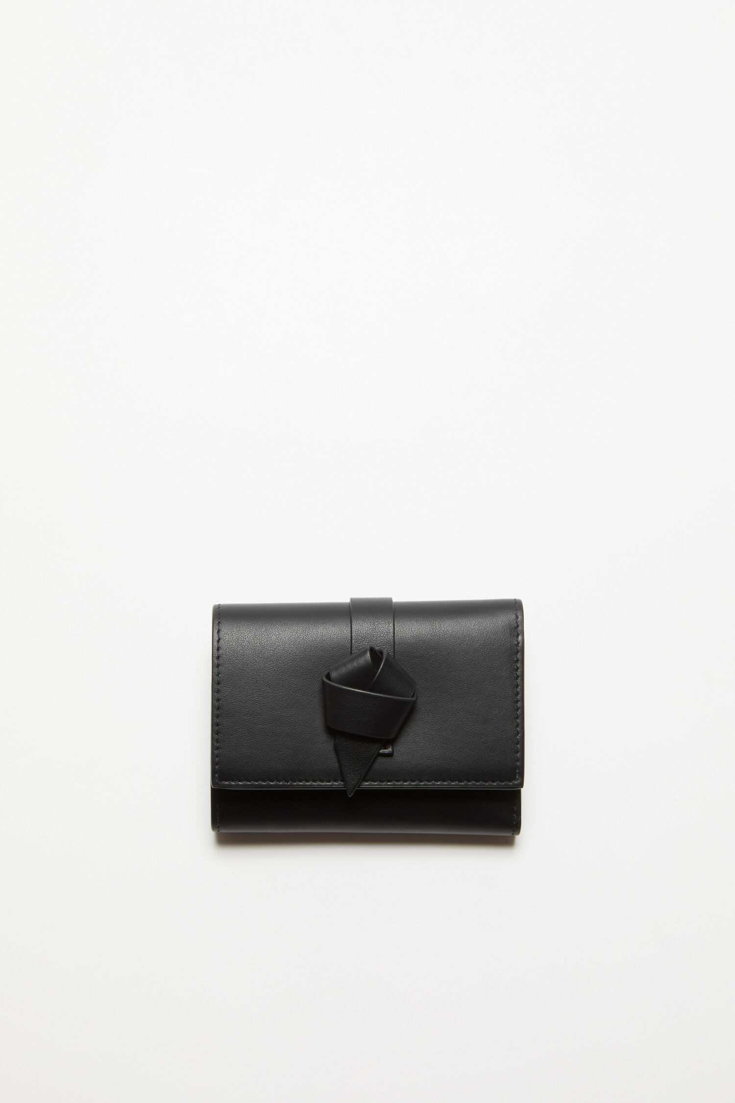 Acne Studios - Musubi folded wallet - Black