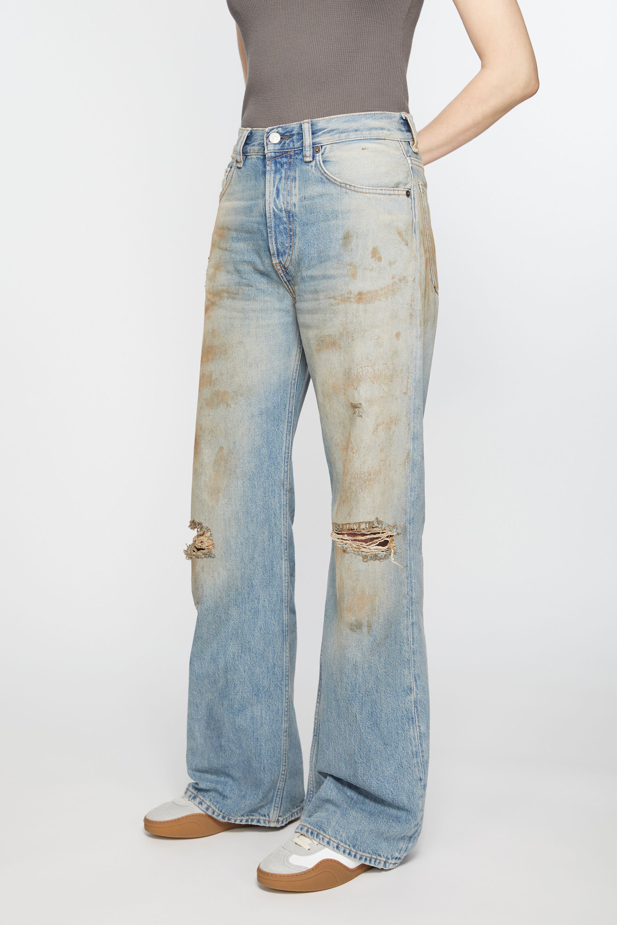 Acne Studios - Regular fit jeans - 2021F - Mid blue
