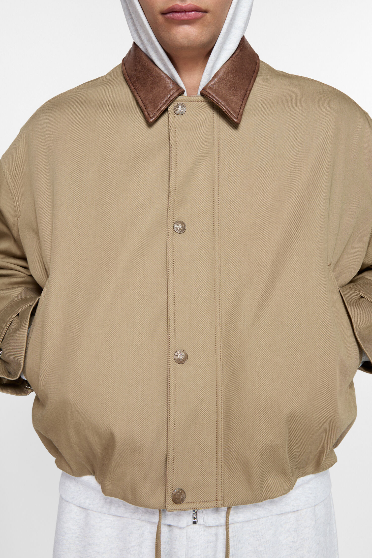 Acne Studios - Twill jacket - Khaki beige