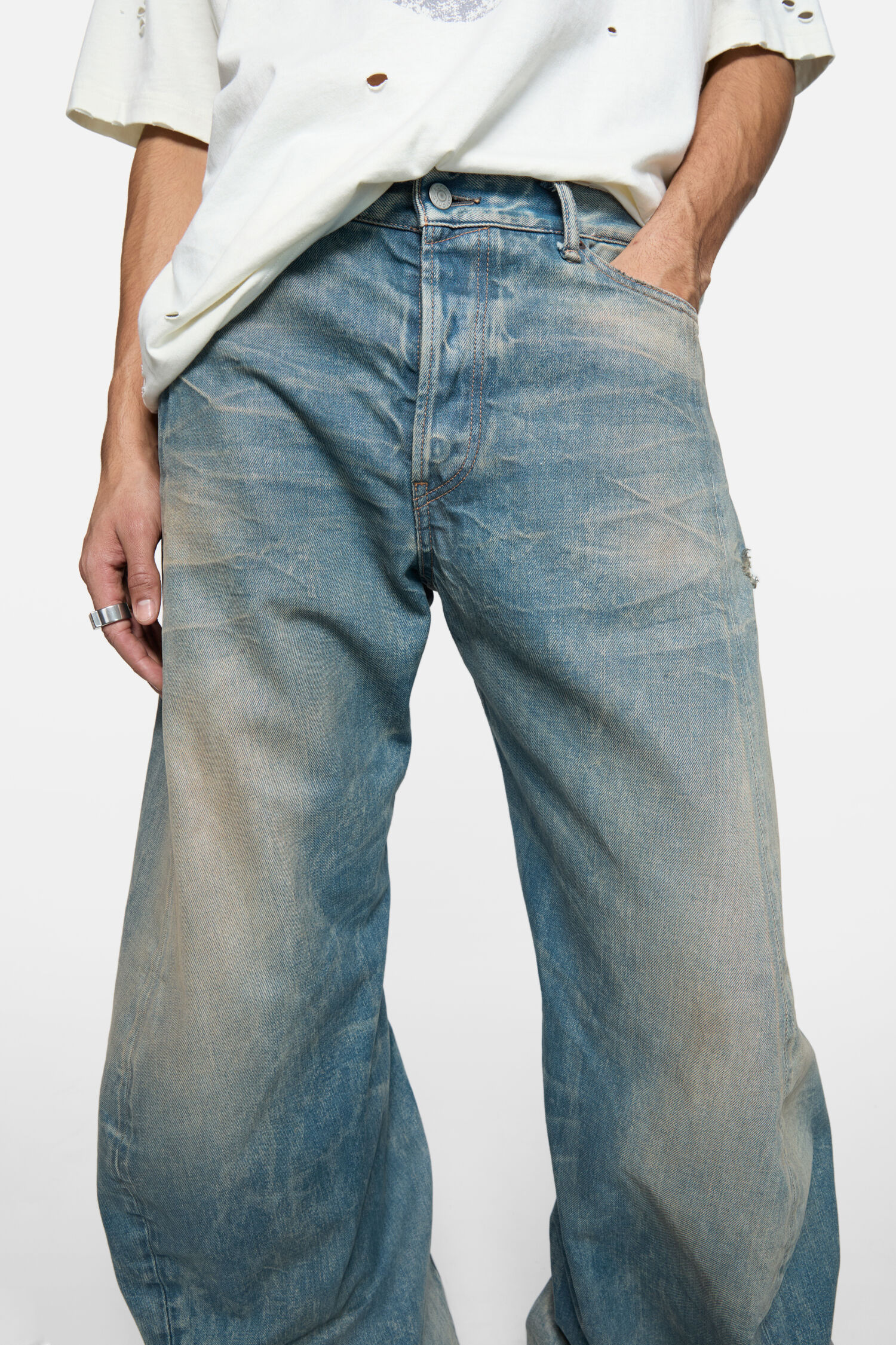 Acne Studios - Loose fit jeans - 2006M - Mid blue