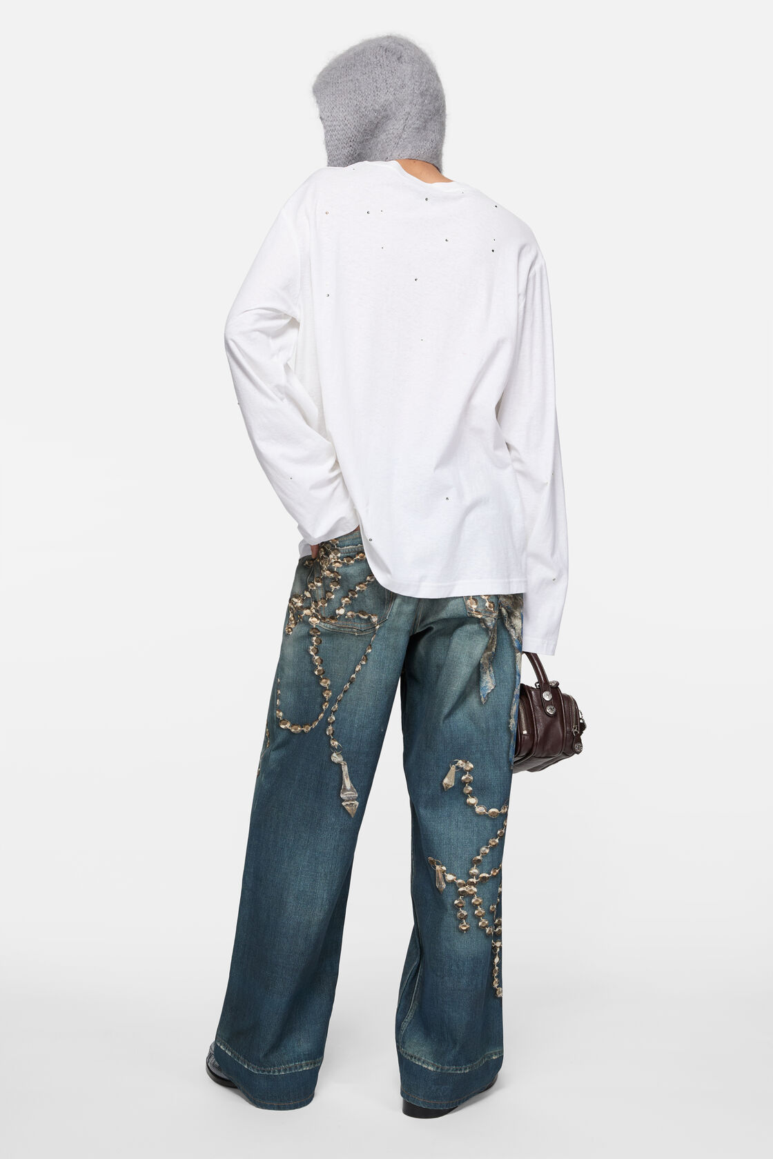 Acne Studios - Logo t-shirt - Optic White