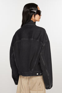 Acne Studios - Denim jacket - Relaxed cropped fit - Black