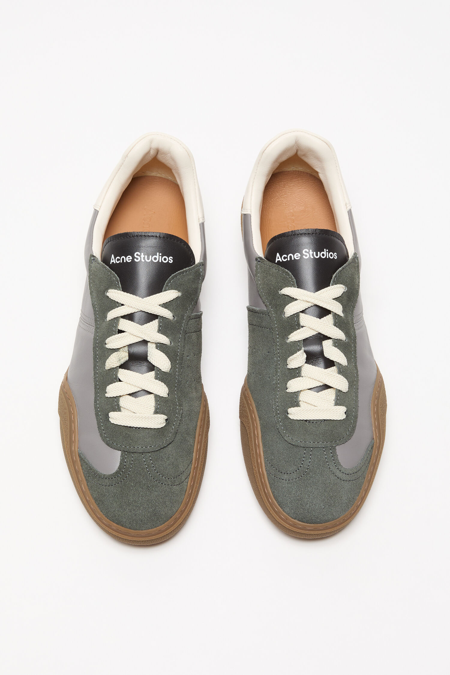 Acne Studios - Lace-up sneakers - Multi grey