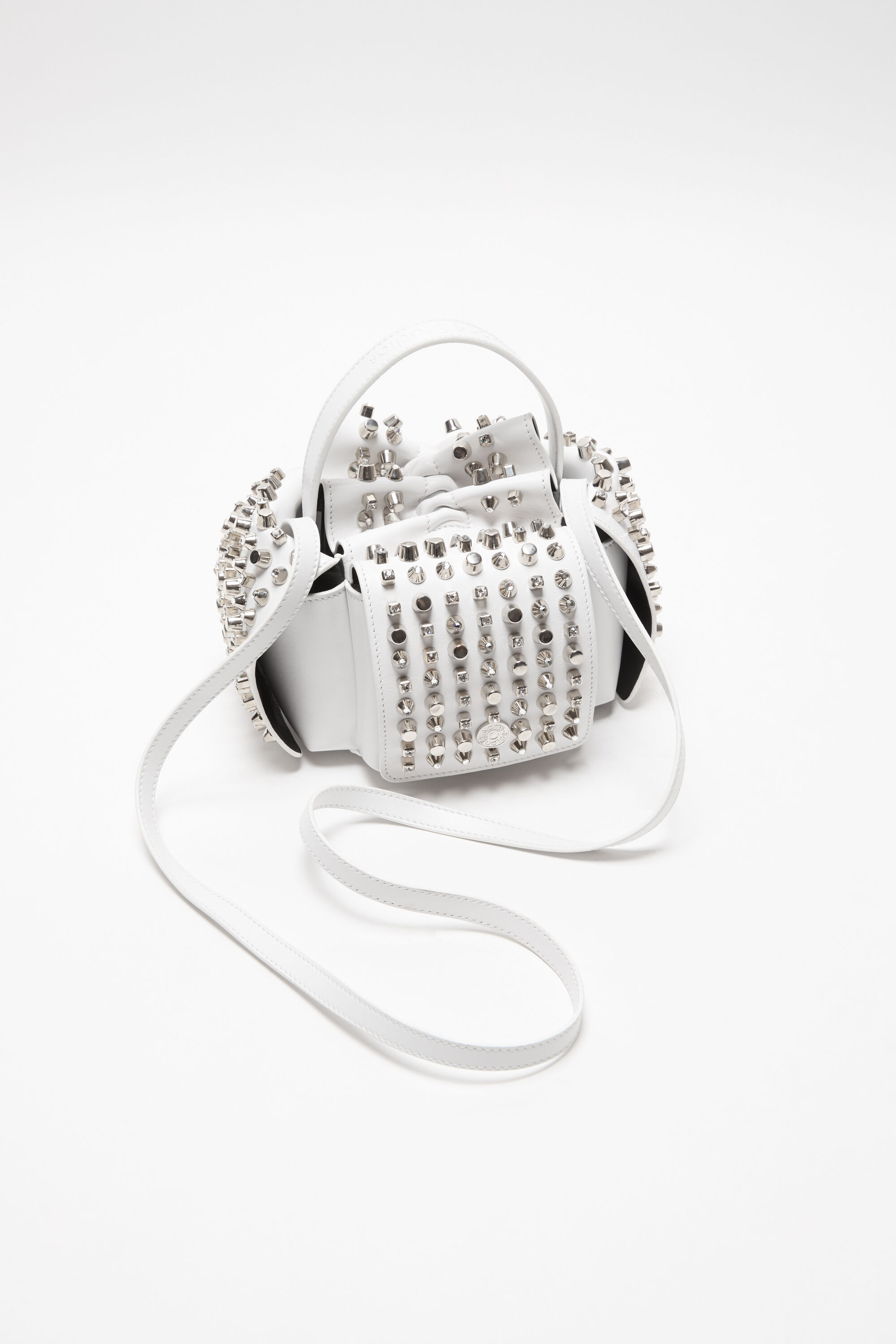 Acne Studios - Multipocket mini studs bag - ホワイト