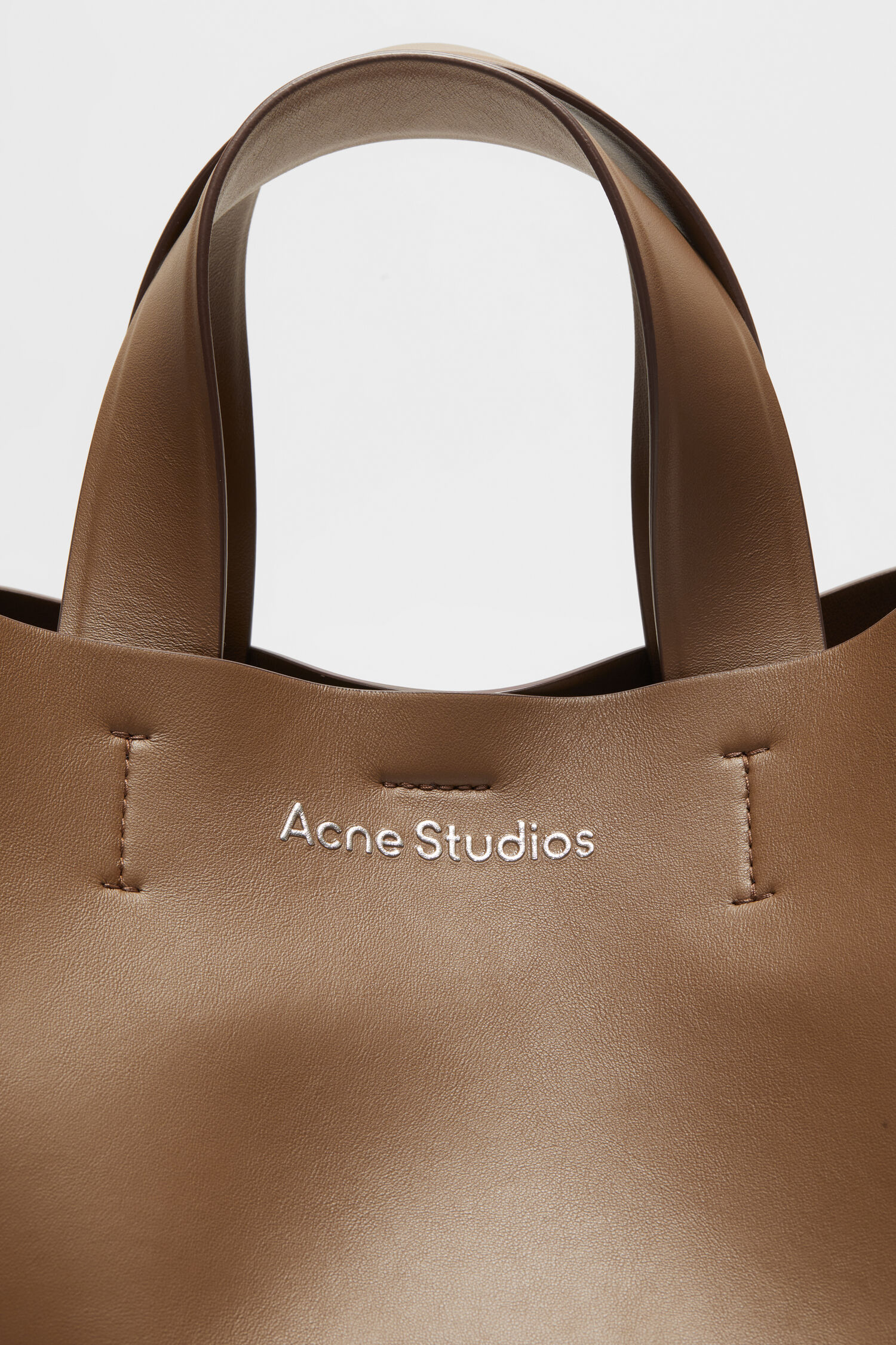 Acne Studios - Musubi tote - Camel brown