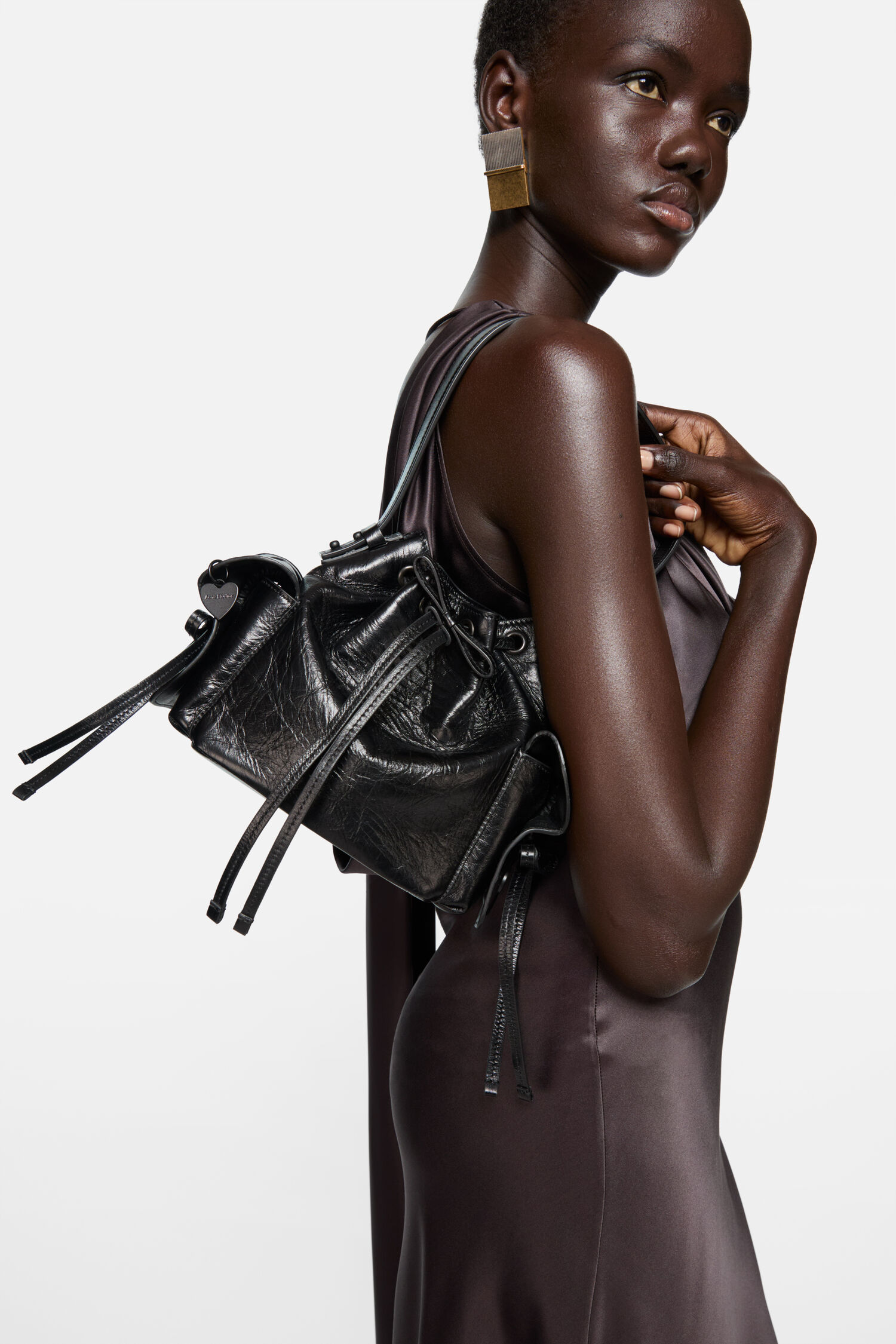 Acne Studios - Multipocket Mini Bucket Bag - Black