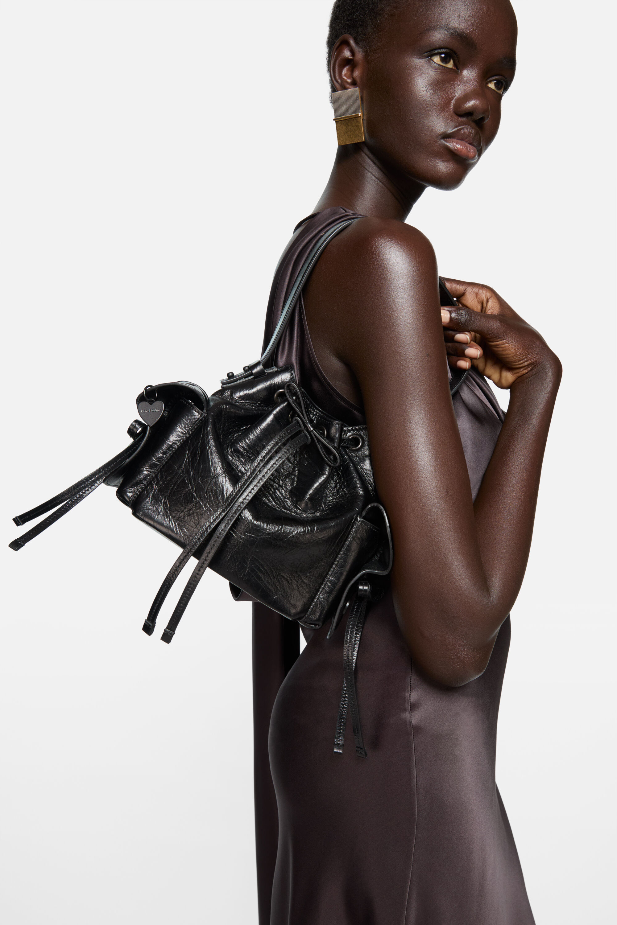 Acne Studios - Multipocket Mini Bucket Bag - Black