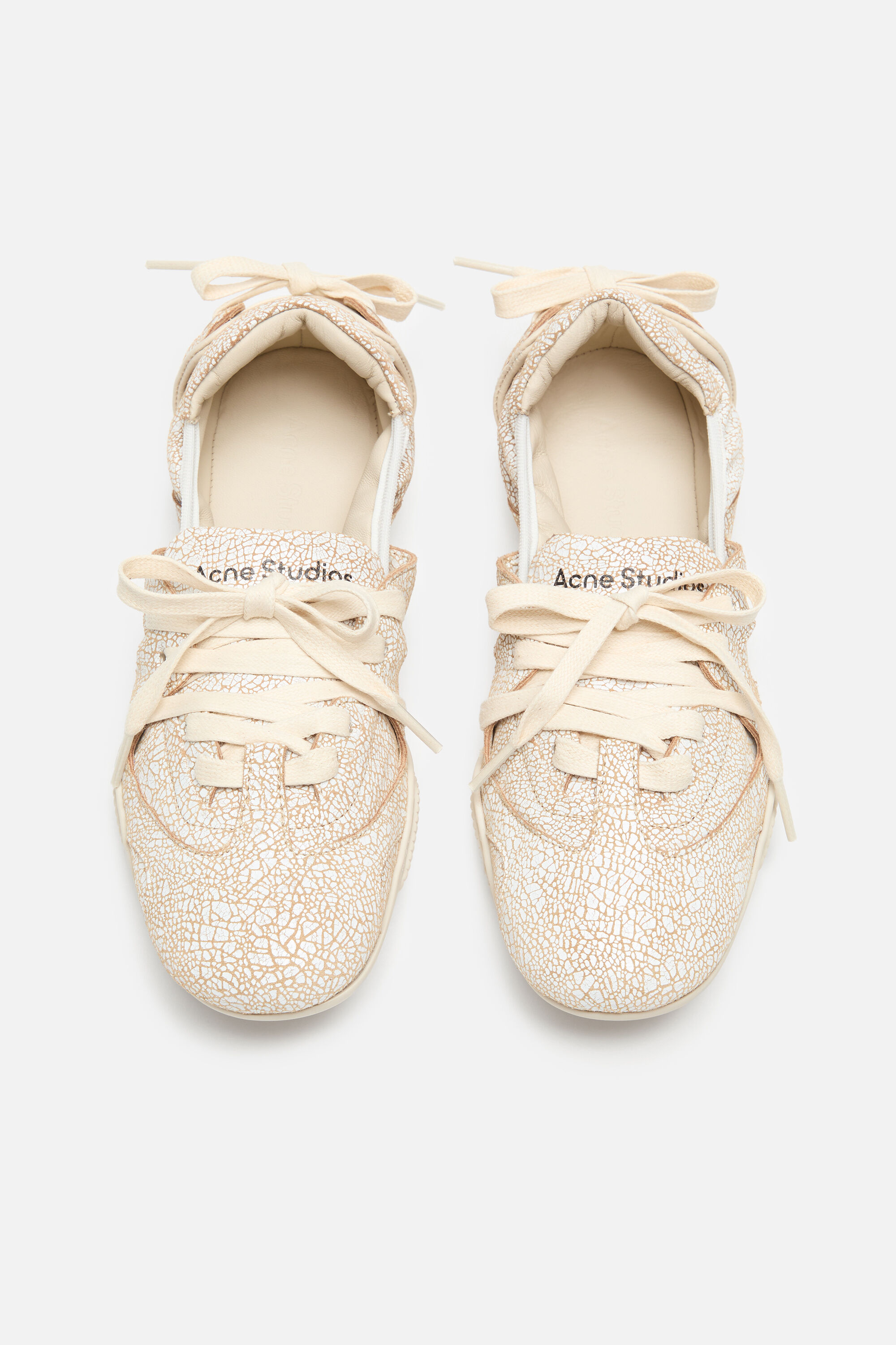 Acne Studios - Lace-up leather shoes - Off white