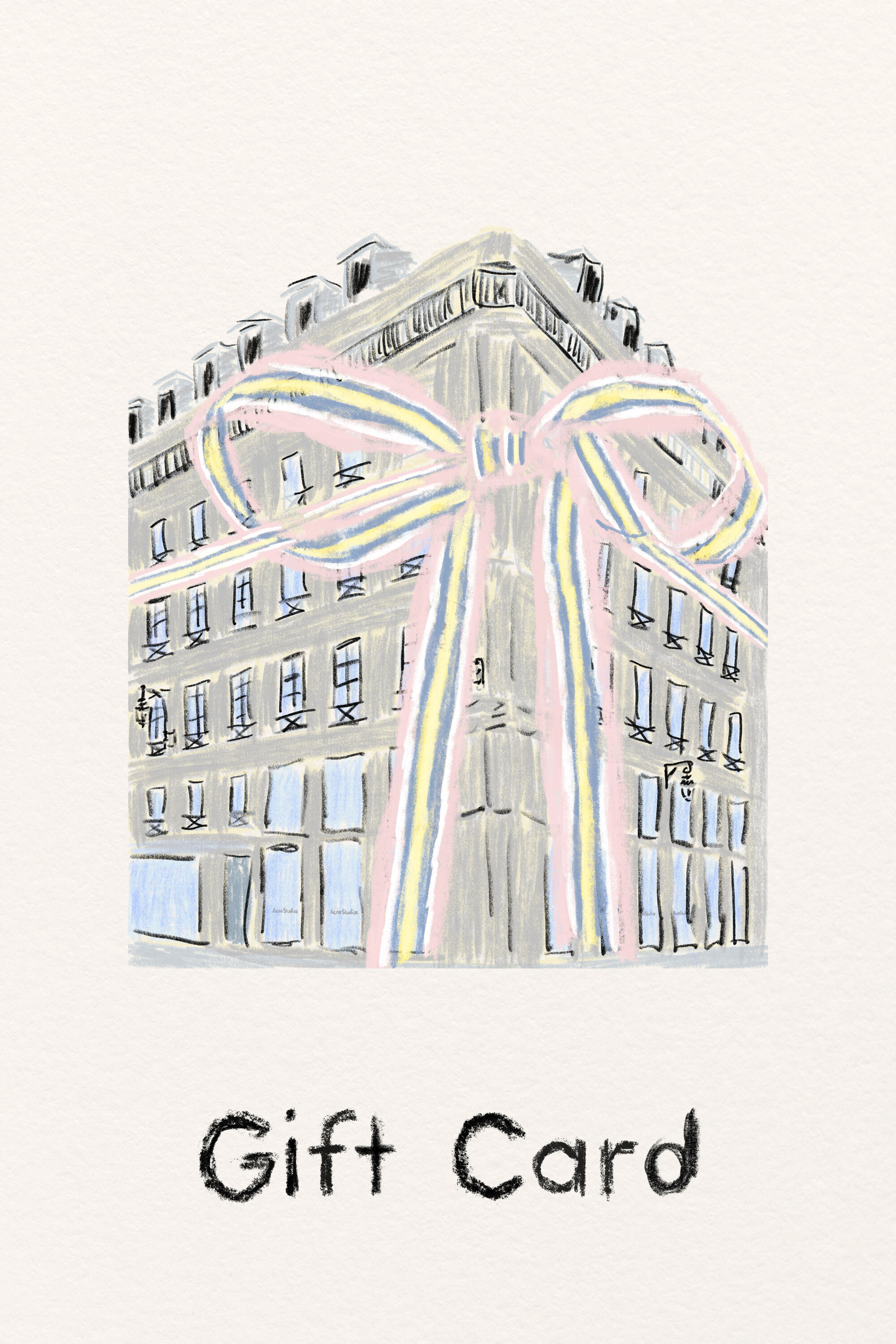 Acne Studios - Gift Card - Gift card