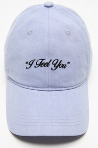 Acne Studios - Embroidered logo cap - Dusty blue