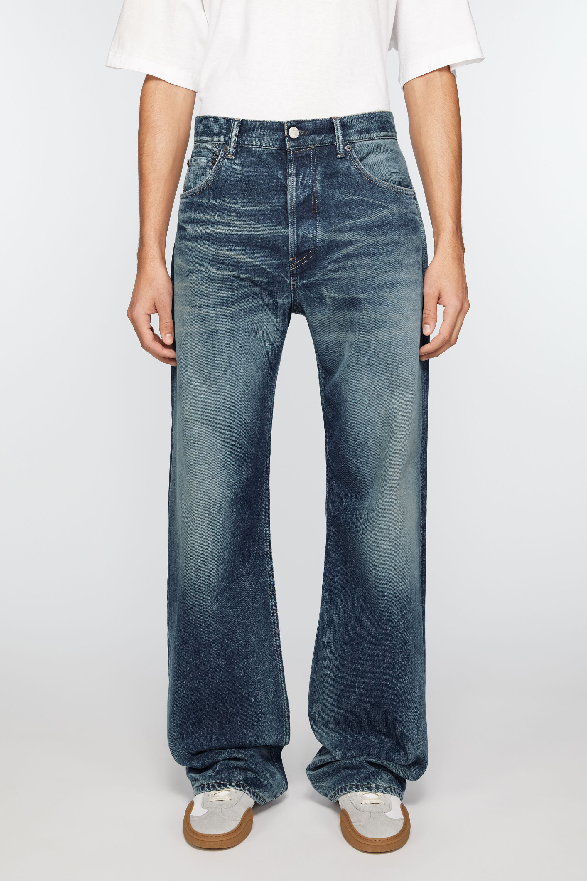 Acne Studios - Regular fit jeans - 2021M - Mid Blue
