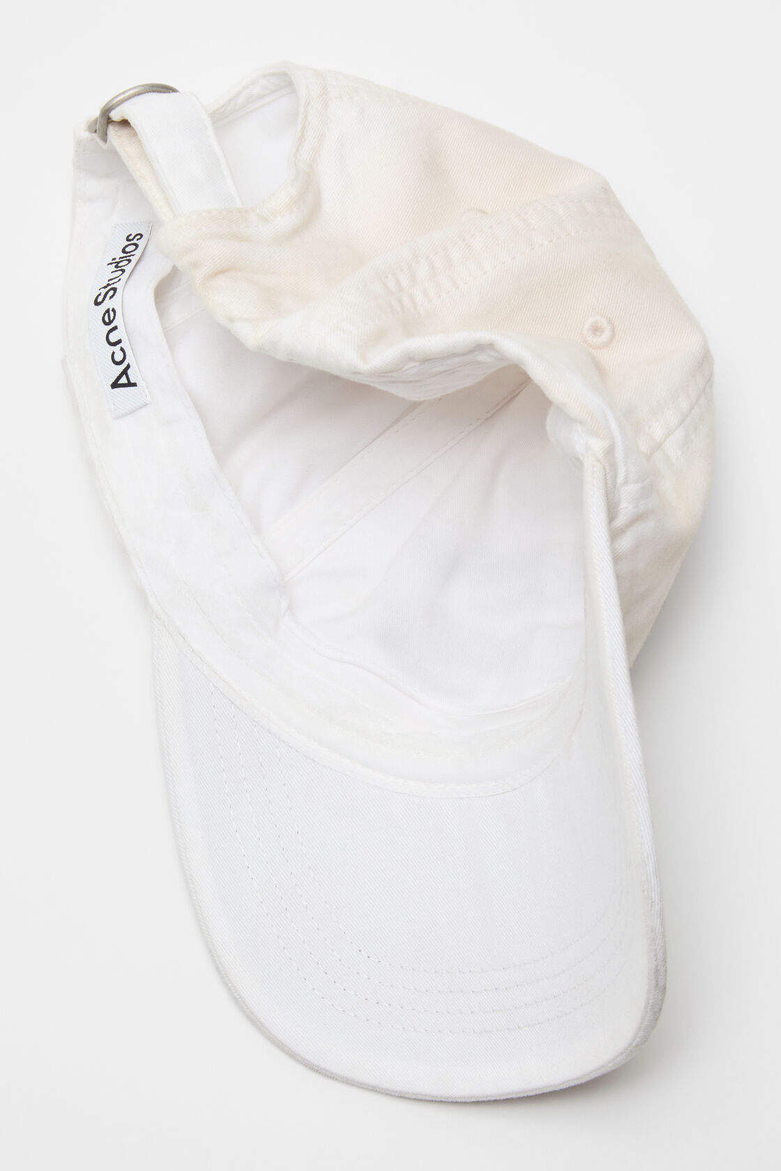 Acne Studios - Logo cap - Dusty white