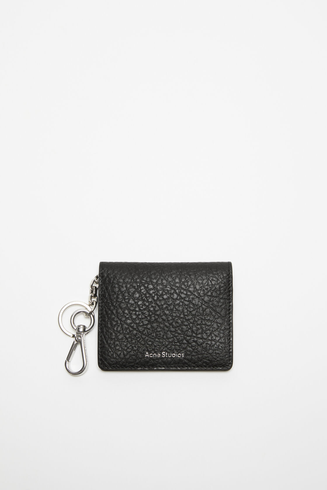 Acne Studios - Folded leather wallet - Black