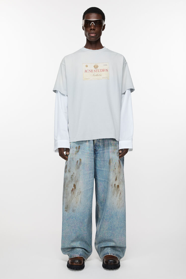 Acne Studios - Jeans vestibilità super baggy – 2023 - Blu medio