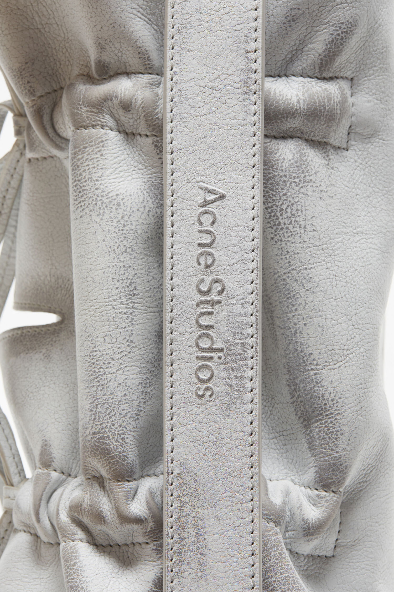 Acne Studios - Multipocket shoulder bag - White/grey