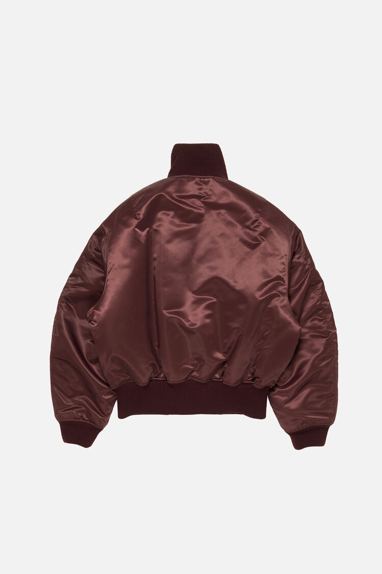 Acne Studios - Technical bomber jacket - Burgundy