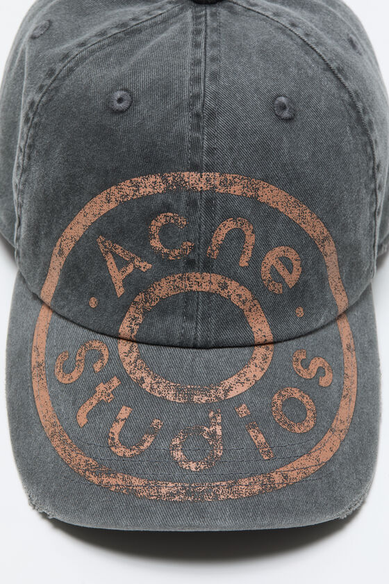 Acne Studios - Cap printed logo - Black