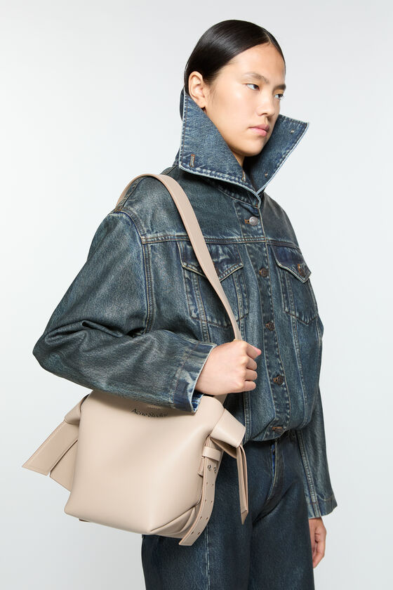 Acne Studios - Musubi mini shoulder bag - Taupe beige