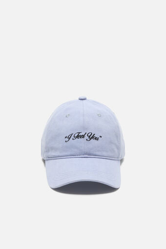 Acne Studios - Embroidered logo cap - Dusty blue