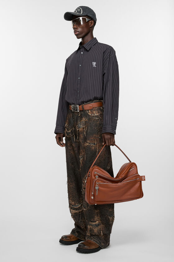 Acne Studios - Camero shoulder bag - Cognac brown