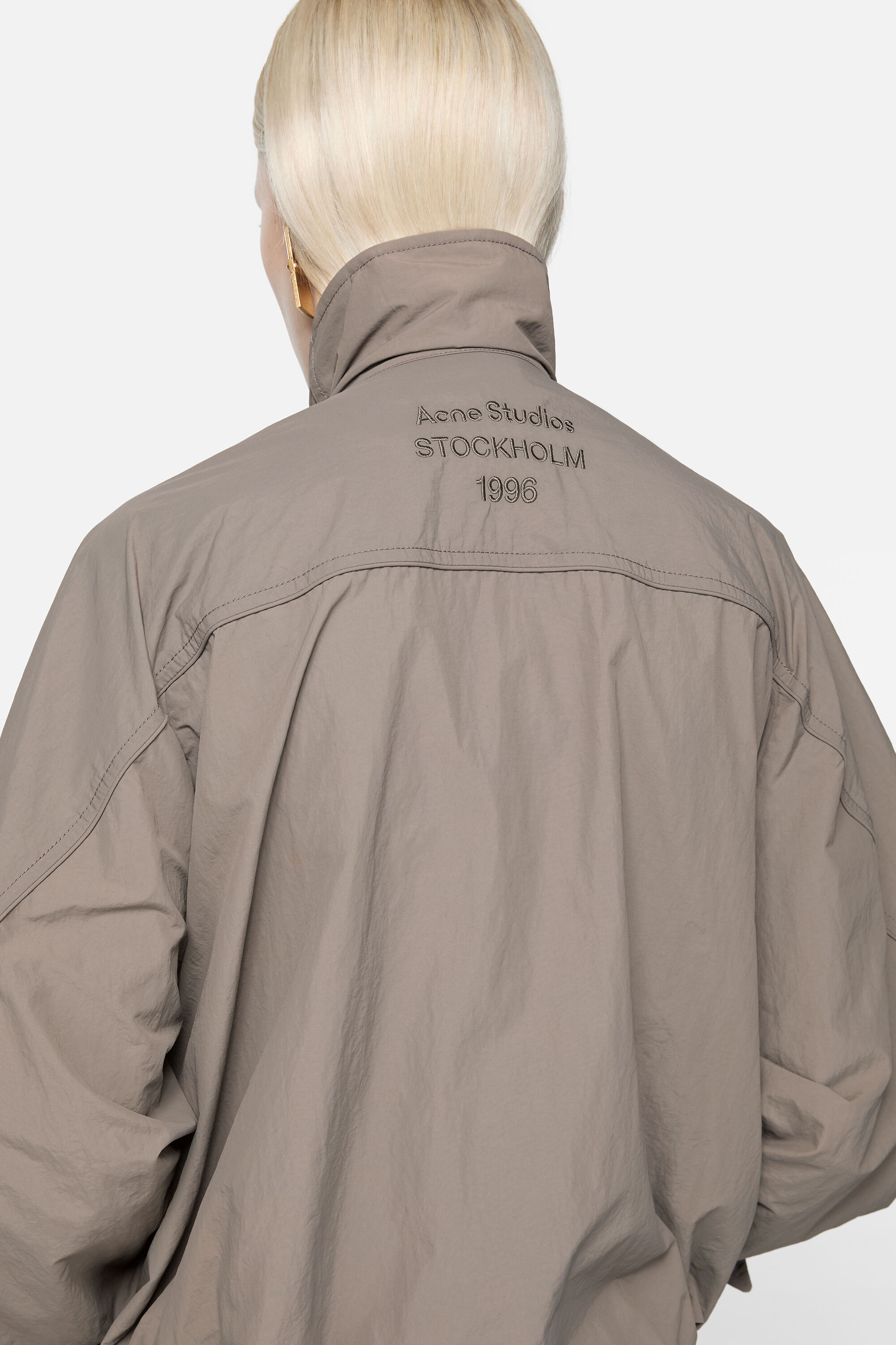 Acne Studios - Nylon Jacket - Mud grey