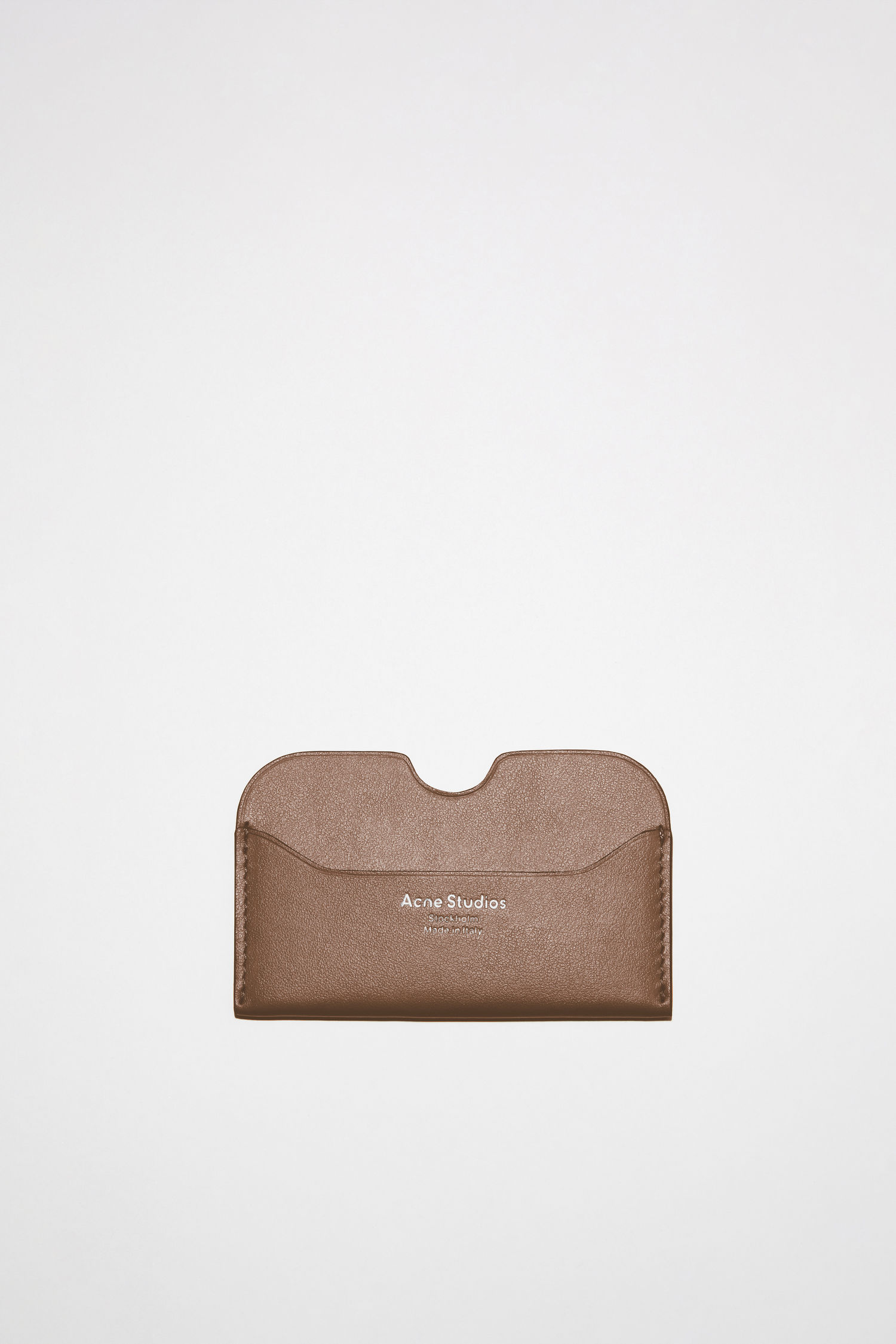 Acne Studios - Card Holder - Camel brown