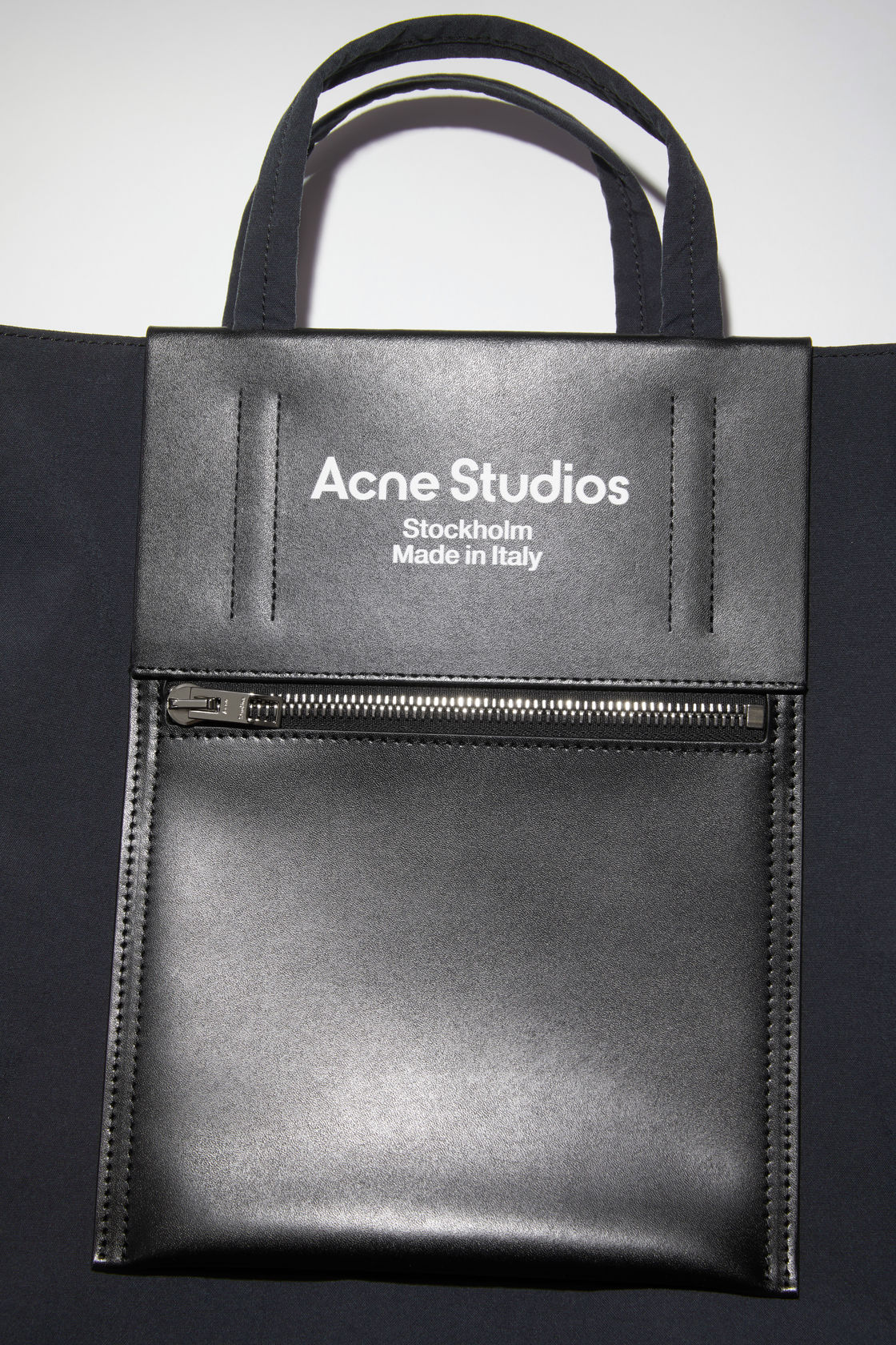 Acne Studios - Medium tote bag Black/Black
